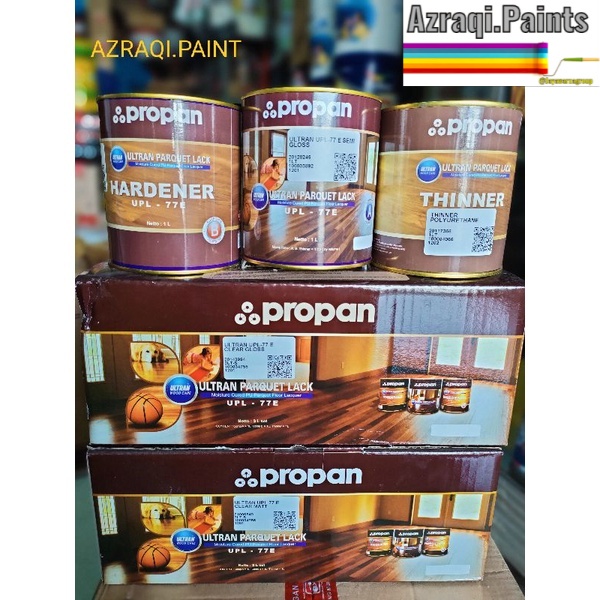 Jual PROPAN ULTRAN PARQUET LACK UPL - 77E SEMI GLOSS-CLEAR GLOSS-CLEAR MATT ( 3 LITER / SET ...