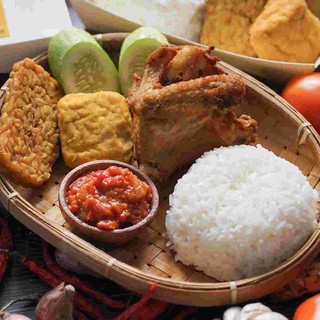 Jual Paket Nasi Ayam Goreng Tempe Tahu | Shopee Indonesia