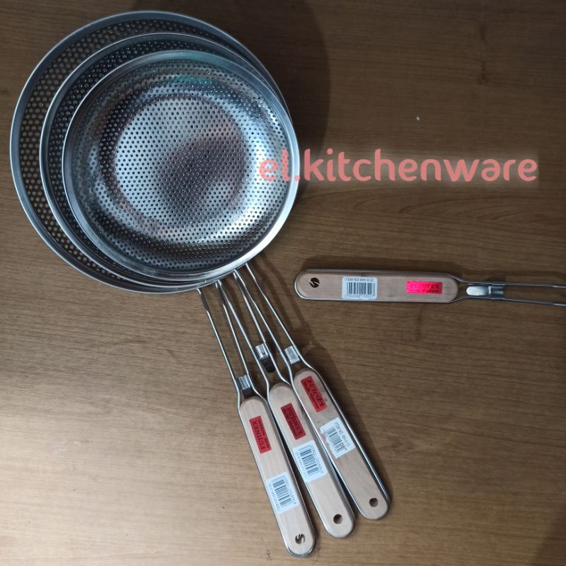 Jual serok plat kayu - fujinex original - saringan bakmie mie instant ...