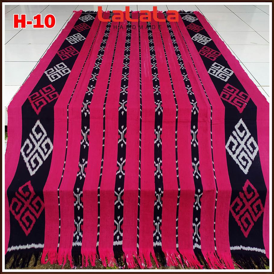 Jual Kain Tenun Ikat Blanket Etnik Asli Motif Dayak Sumba NTT Asmat ...