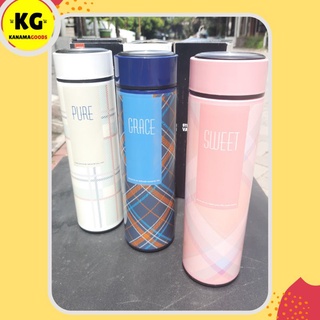 Jual TERMOS MINI AIR PANAS DINGIN MOTIF BATIK KOTAK VACUUM 500 ML ...