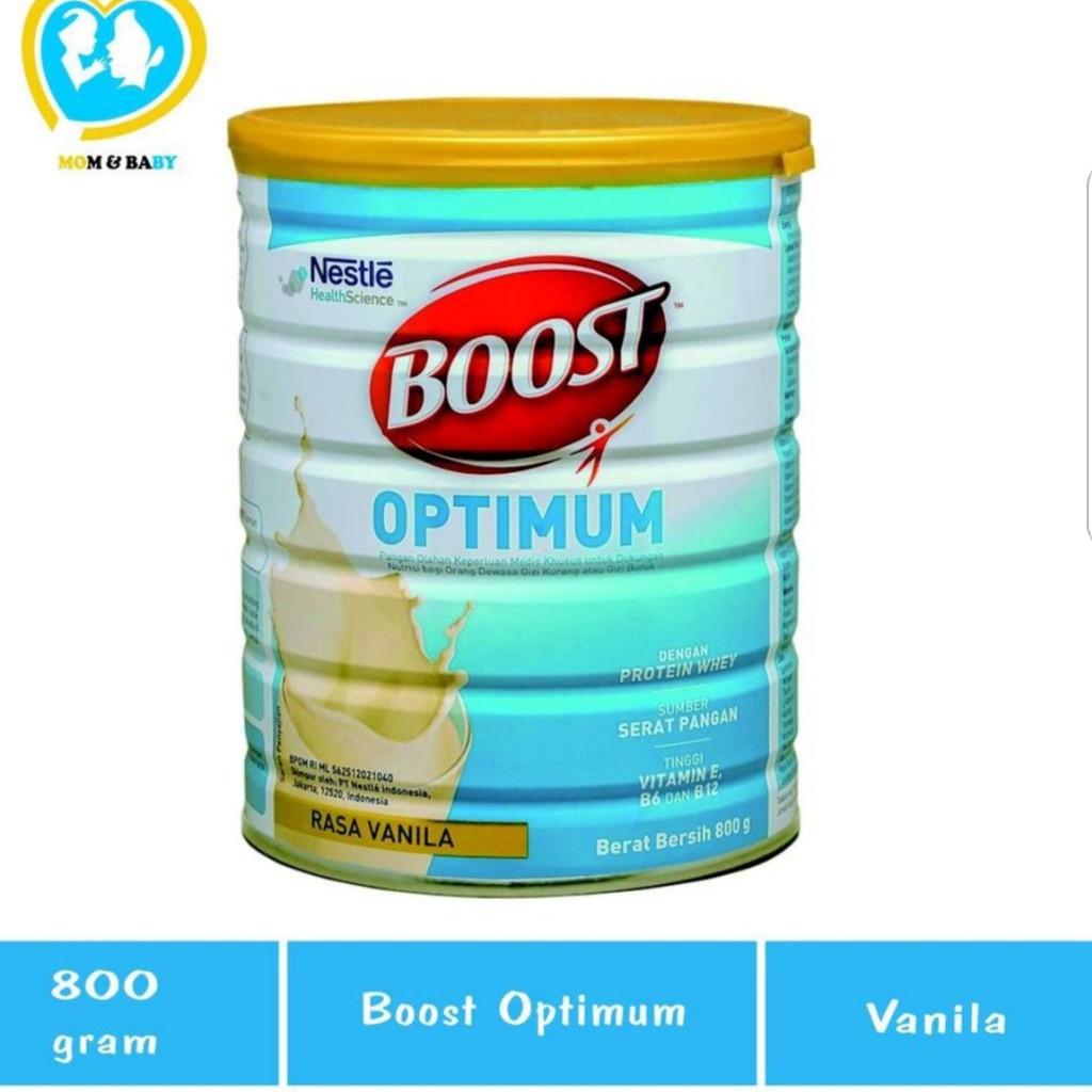 Jual BOOST OPTIMUM 800 gram (SUSU NESTLE) | Shopee Indonesia