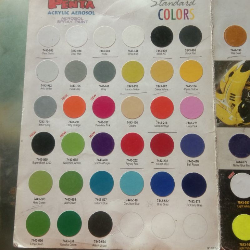 Jual PYLOX PENTA AEROSOL WARNA LENGKAP Indonesia|Shopee Indonesia