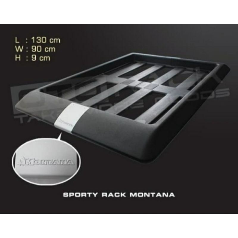 Jual RAK BAGASI ATAS MOBIL UNIVERSAL / ROOF RAK BAGASI ATAS MONTANA ...
