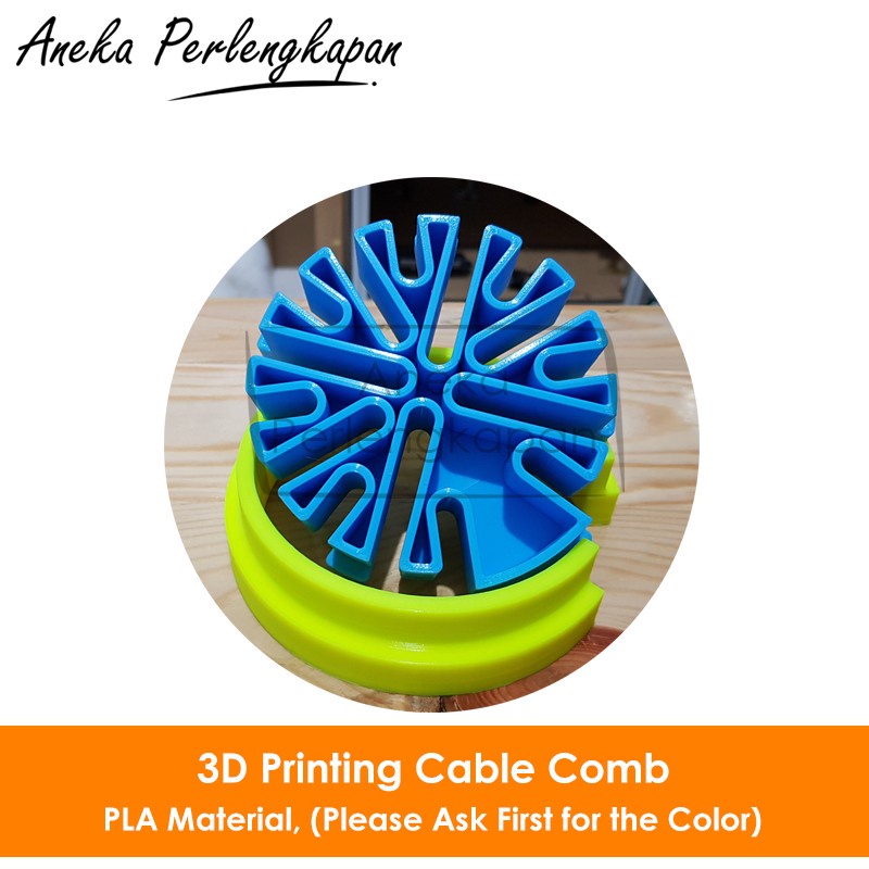 Jual Ethernet Cable Comb / Cable Comb / Server Cable Comb - Bahan PLA ...