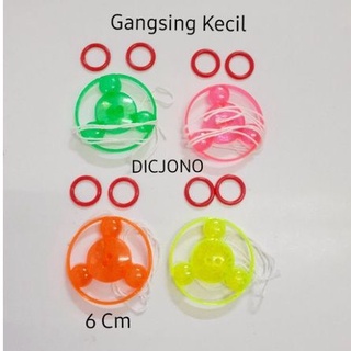 Jual Mainan Tradisional Jadul Gangsing / Gasing Tarik Nyala Lampu LED ...