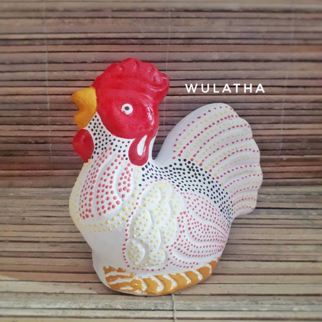 Celengan Ayam Motif Gerabah / Clay | Shopee Indonesia