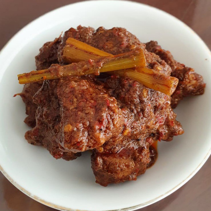 Jual Babi Rendang Daging Babi Masak Rendang 200gr Frozen Vacuum Pack ...