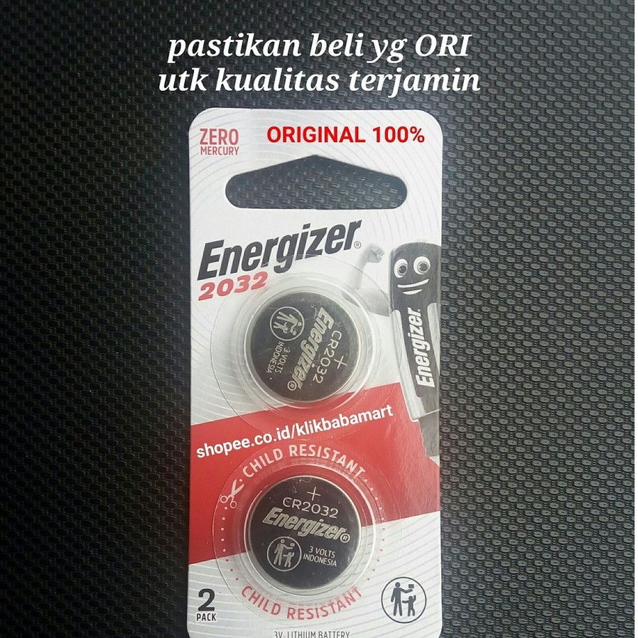 Jual BATU BATERAI ENERGIZER CR 2032 LITHIUM 3V BATU BATRE GEPENG PIPIH ...