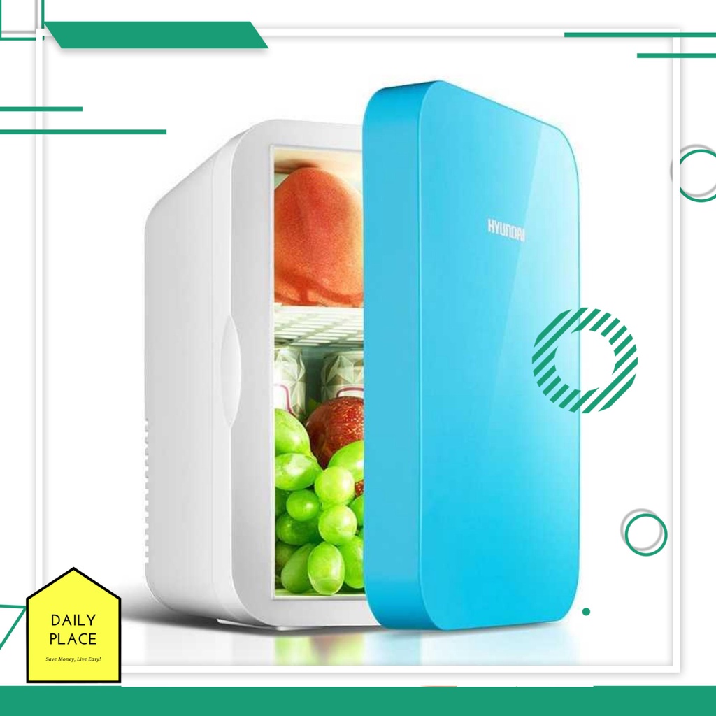 Jual Kulkas Mobil Mini Dual Cooler Warmer Portable Refrigerator 6L ...