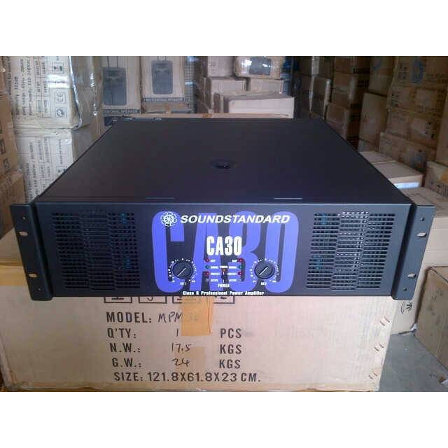 Jual Murah Power Amplifier SoundStandard CA 30 ( 2 x 1500 watt 8ohm ...
