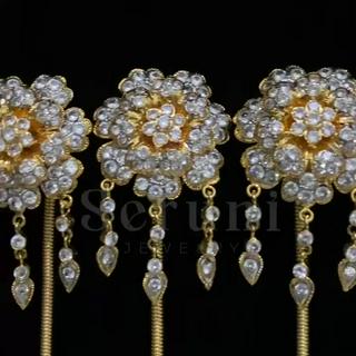 Jual CUNDUK MENTUL KEMBANG GOYANG AKSESORIS PENGANTIN CM01 | Shopee ...