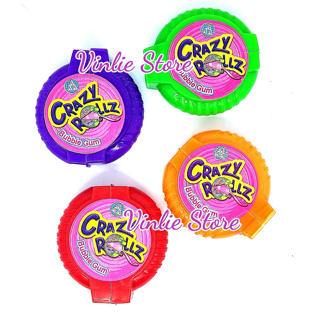 Jual Permen Karet Crazy Rollz Bubble Gum AAA permen karet seperti ...
