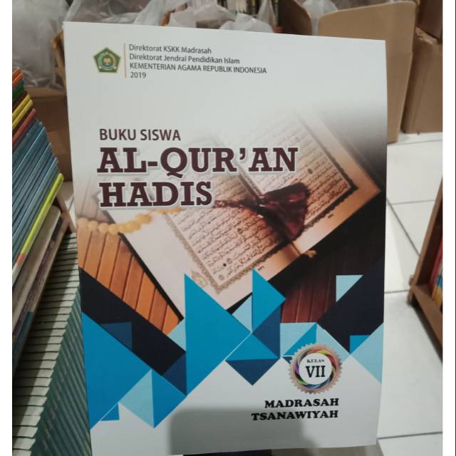 Jual BUKU SISWA AL-QUR'AN HADITS UNTUK KELAS 7 MADRASAH TSANAWIYAH REVISI | Shopee Indonesia