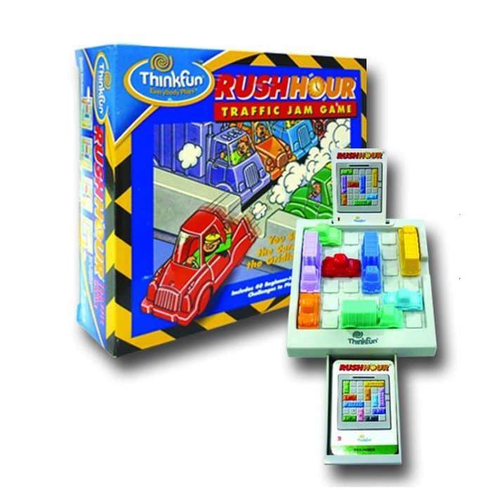 Jual Mainan Edukasi Anak Puzzle Mobil mobilan Logika Sliding Block Rush ...