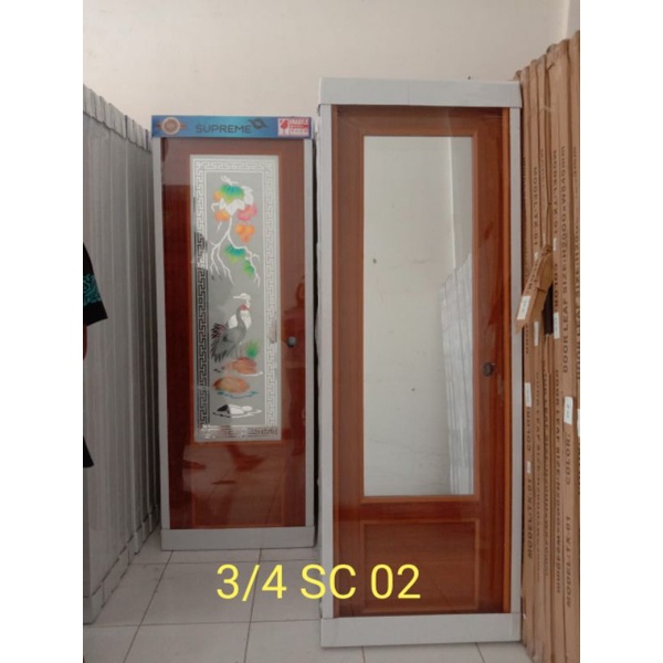 Jual Pintu WC PVC kaca full NEW SUPRIME | Shopee Indonesia