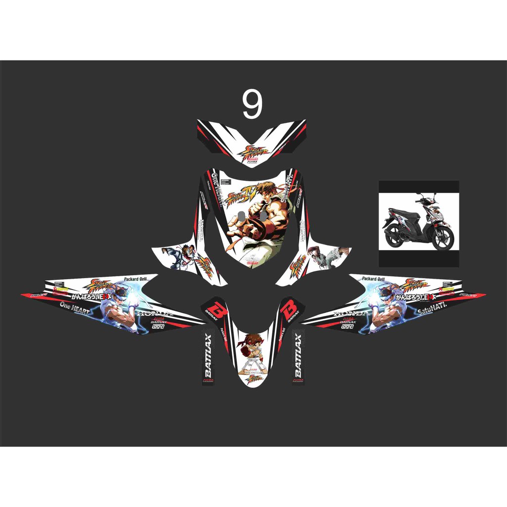 Jual sticker full honda beat | Shopee Indonesia