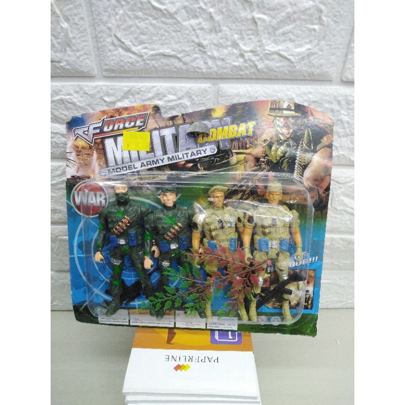Jual Mainan tentara Military combat force | Shopee Indonesia