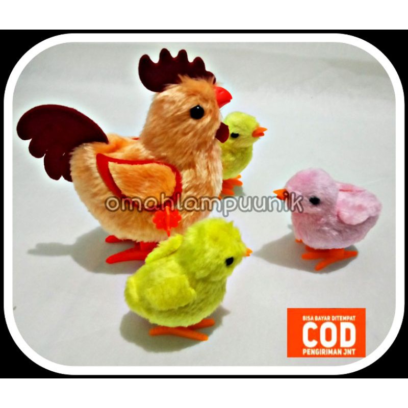 Jual Mainan Induk Ayam dan Anak Ayam Lucu, Mainan Ayam Murah | Shopee ...