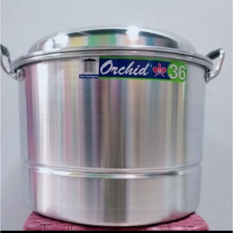 Jual Panci Orchid Ukuran 36cm / Dandang Kukus Serbaguna Indonesia ...