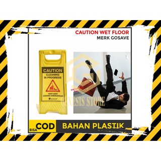 Jual CAUTION WET FLOOR SIGN RAMBU - RAMBU PAPAN PERINGATAN PENANDA AWAS ...