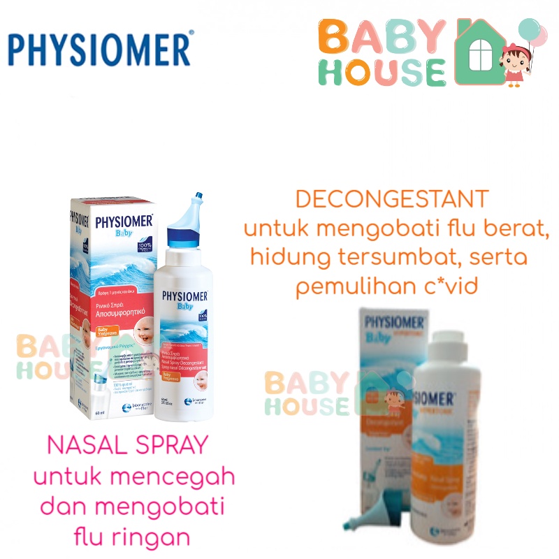 Jual Physiomer Baby Nasal Spray Physiomer Decongestant Physiomer Nose ...