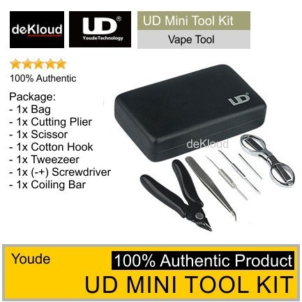 Jual UD TOOL KIT V2 | tang tweezer pinset obeng gunting coiling coil AN | Shopee Indonesia