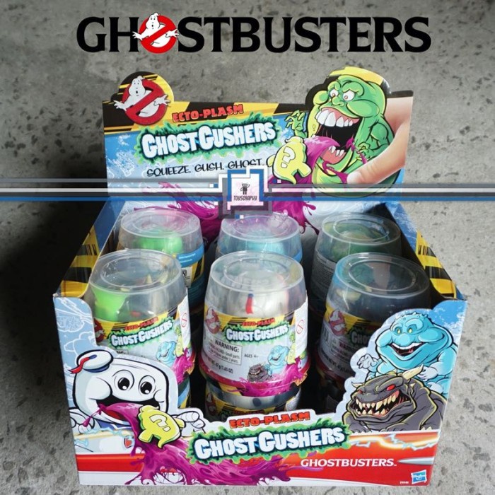 Jual Ghostbusters Ecto Plasm GHOST GUSHERS Squeezable with Mini Figures ...