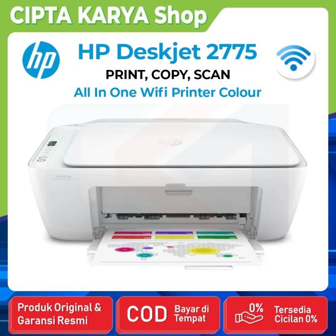 Jual Hp Deskjet Ink Advantage 2775 All In One Wifi Printer Print Scan ...