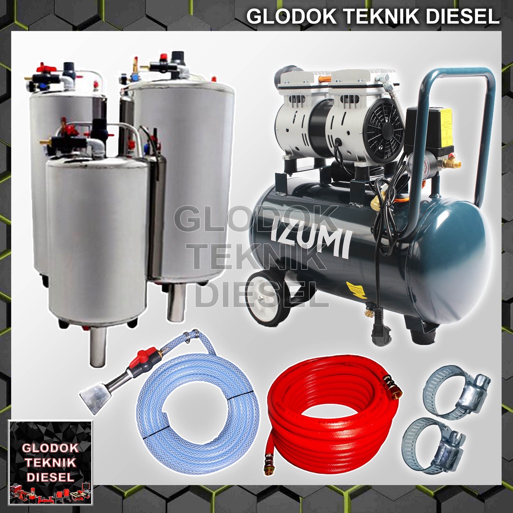 Jual Paket Mesin Cuci Salju Snow Wash + Kompresor Portable STEAM MOTOR ...