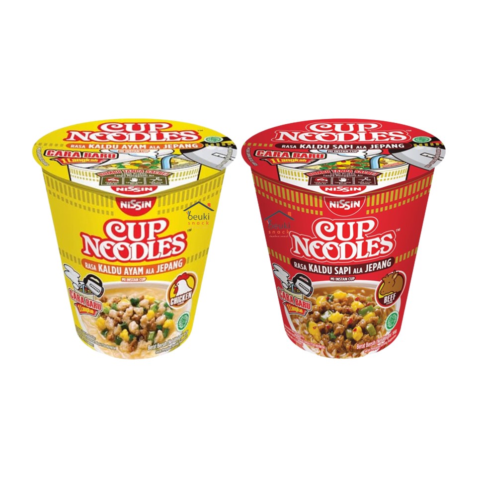 Jual Nissin Cup Noodles Berbagai Varian Pilih Rasa | Shopee Indonesia