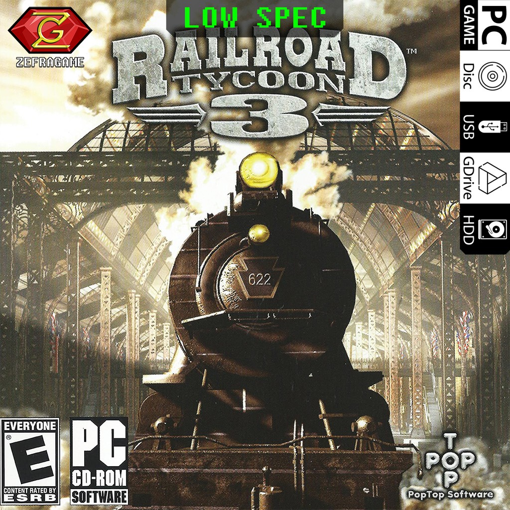 Jual Railroad Tycoon 3 PC Full Version/GAME PC GAME/GAMES PC GAMES ...