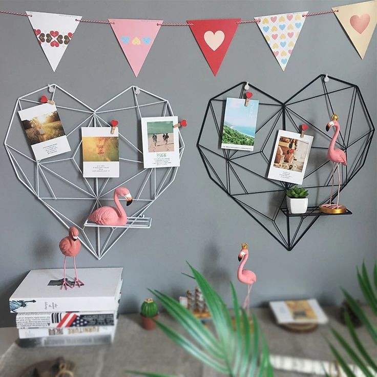 Jual [PROMO] WIRE GRID LOVE Hiasan Dinding Hati Love Hijang Love Memo ...