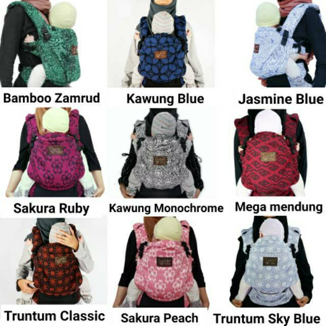 Gendongan Bayi Cuddleme Hipseat WCSSC Jacquard Ultimo Baby Carrier ...