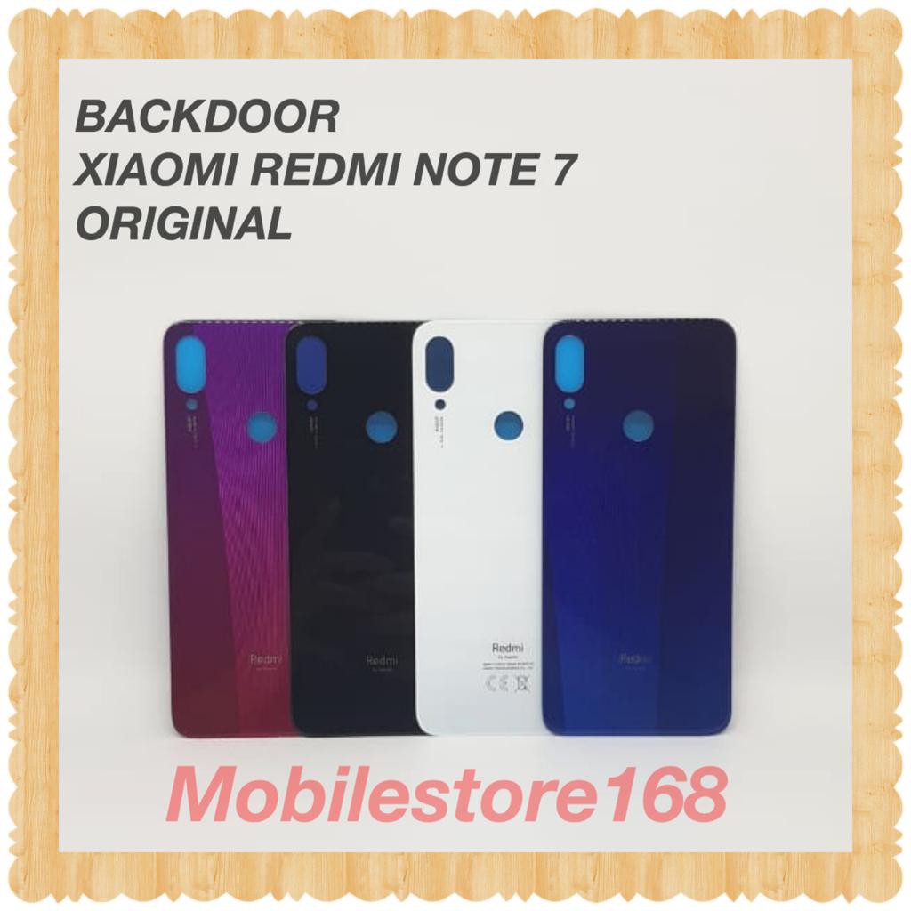 Jual BACKDOOR/ BACK CASING /HOUSING XIAOMI REDMI NOTE 7 PENUTUP BATERAI ...