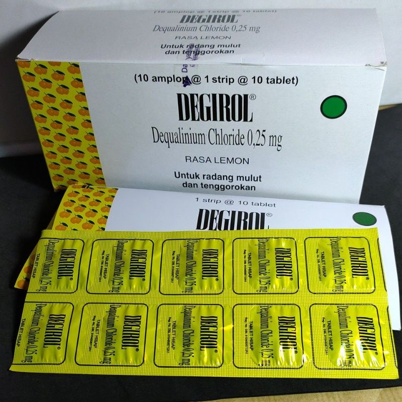 Jual DEGIROL TABLET harga paket hemat (5) Strip atau (5) Lembar = (50 ...