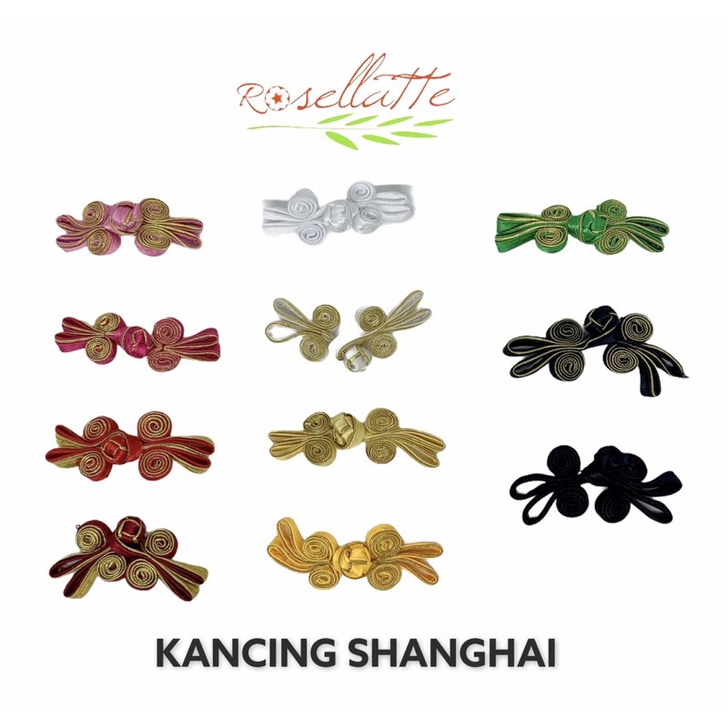 Jual KANCING SHANGHAI QIBAO DAUN RABBIT | Shopee Indonesia