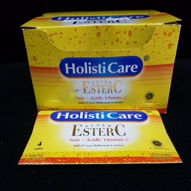 Jual Holisticare Ester-C Tablet (Strip) | Shopee Indonesia