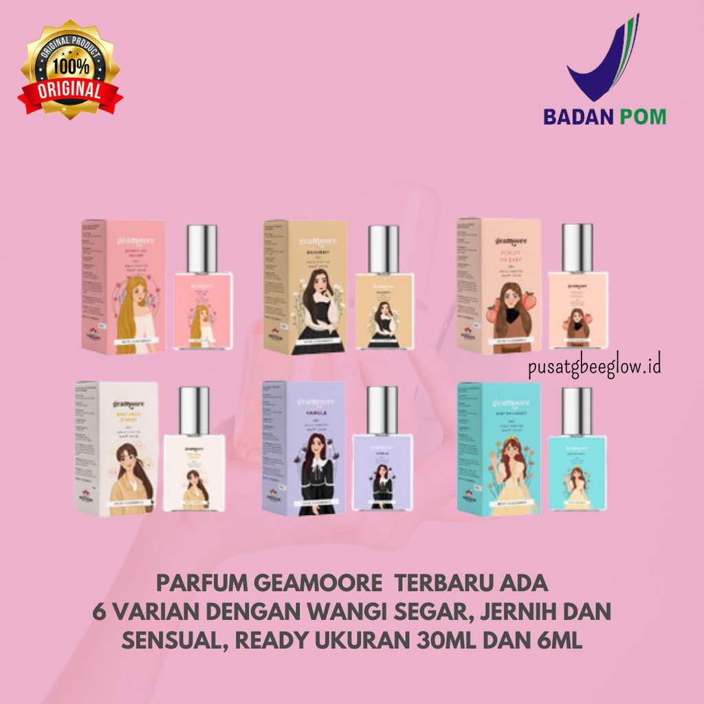 Jual (original) parfum geamoore/parfum tahan lama/parfum viral/parfum ...