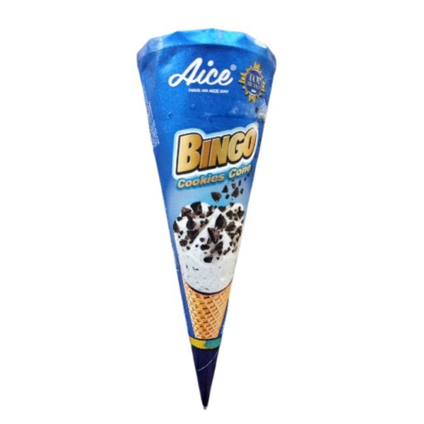 Jual Es Krim / Ice Cream Aice Bingo Cookies Cone Indonesia|Shopee Indonesia