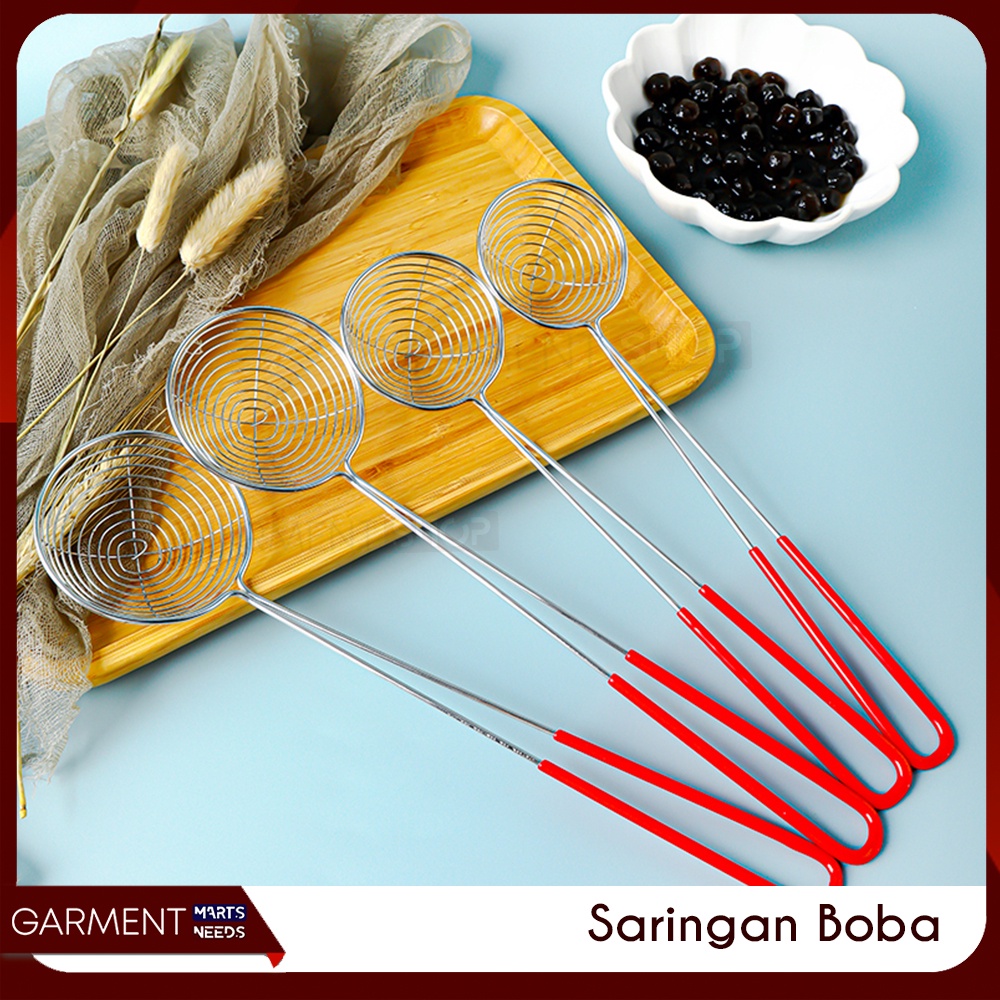Jual Sendok Boba Bubble Tea Saringan Shabu Shabu Penyaring Topping ...