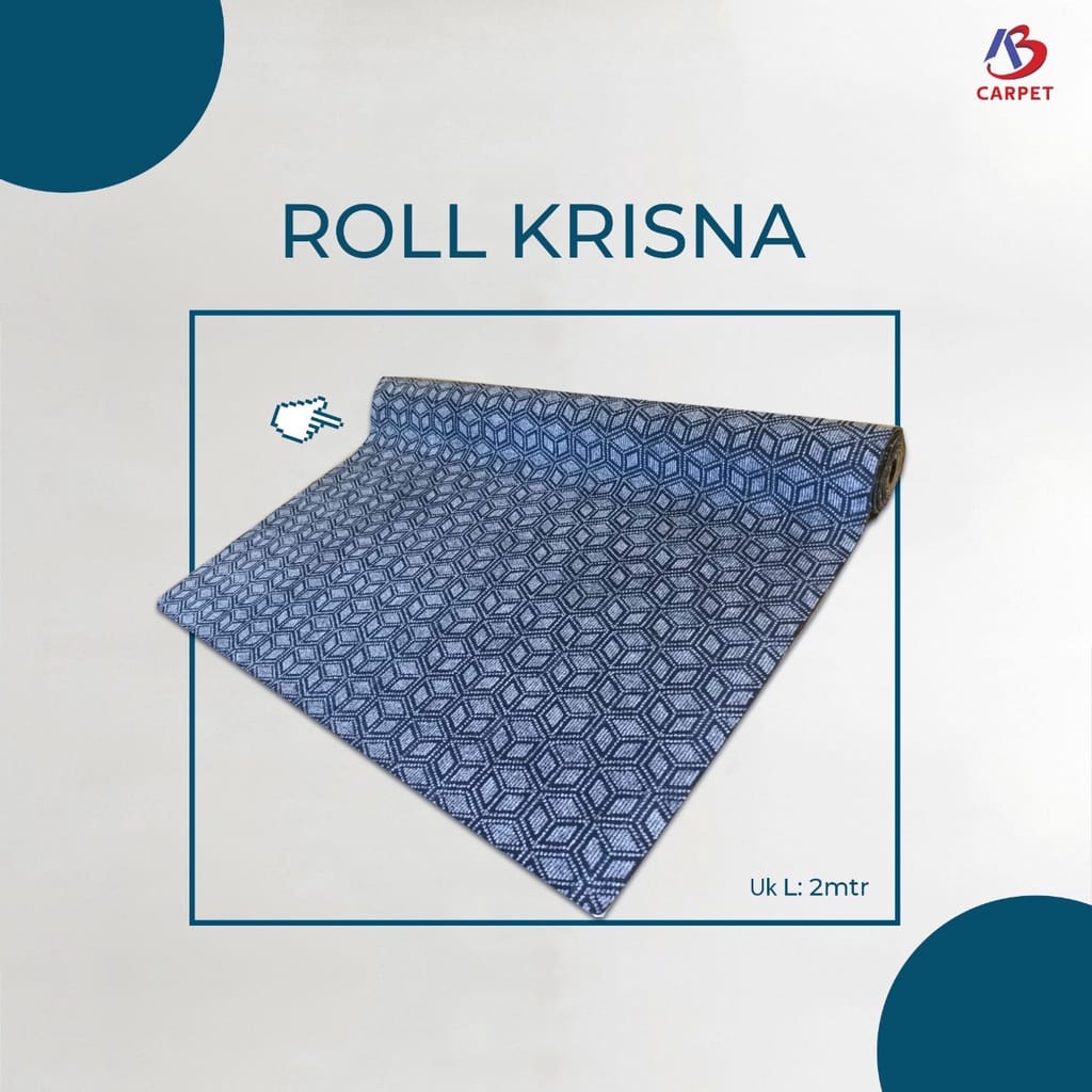 Jual KARPET ROLL KRISNA 50X200 / karpet meteran motif /karpet roll ...