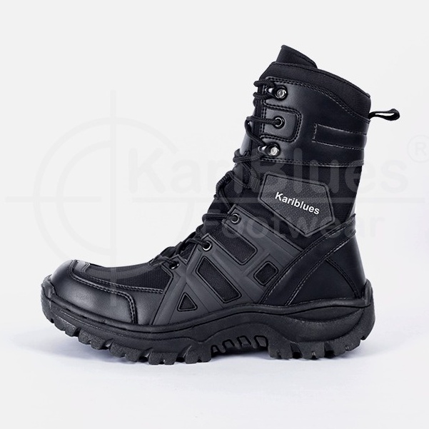 Jual Sepatu Boots Safety PDL TNI POLRI Militer Taktis KariBlues ...