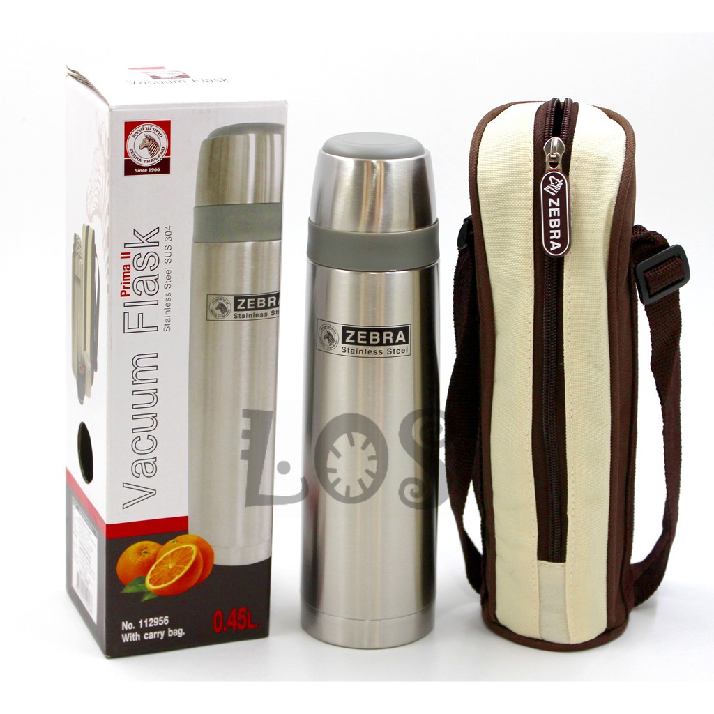 Jual Termos Air Panas dan Dingin Zebra Thermo Pot 450ml 112956 (00230. ...