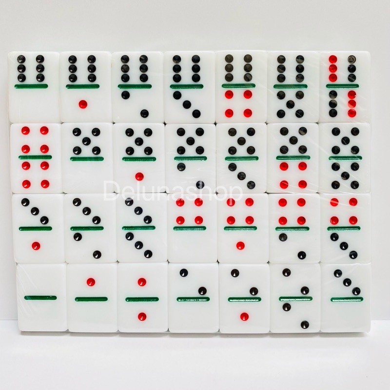 Jual Domino batu mahjong tipis & tebal Batu Gaple | Shopee Indonesia
