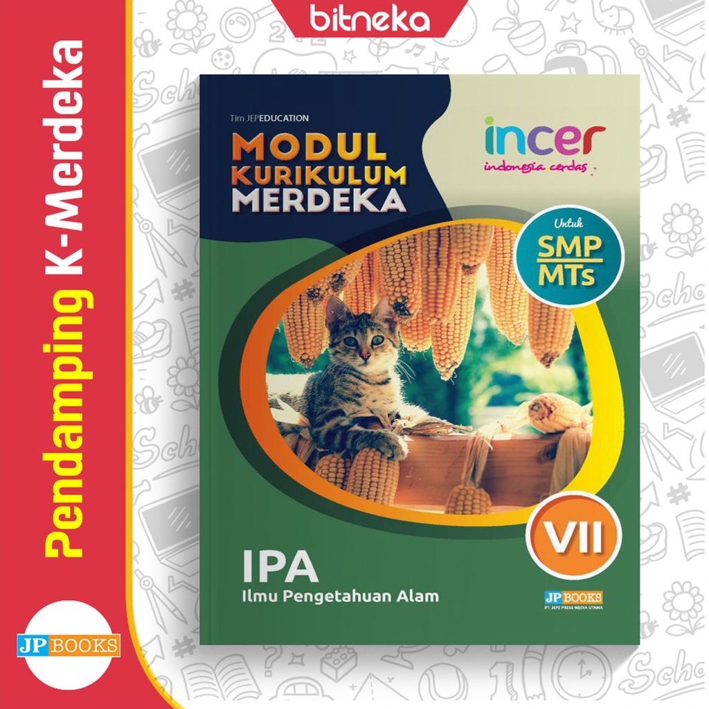 Jual Buku Modul Pendamping IPA SMP/MTs Kelas 7 Incer K-Merdeka Kurmer | Shopee Indonesia