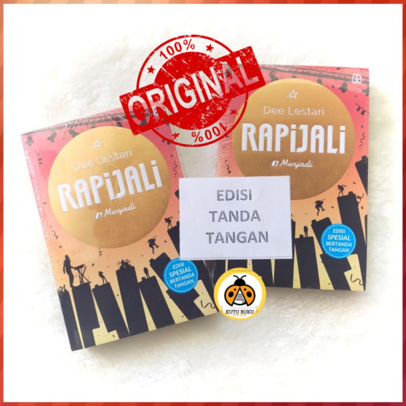 Jual Rapijali 2 - Dee Lestari [ Edisi Tanda tangan ] | Shopee Indonesia