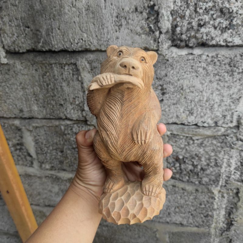 Jual PATUNG BERUANG MINI/PATUNG HEWAN BERUANG MINI | Shopee Indonesia