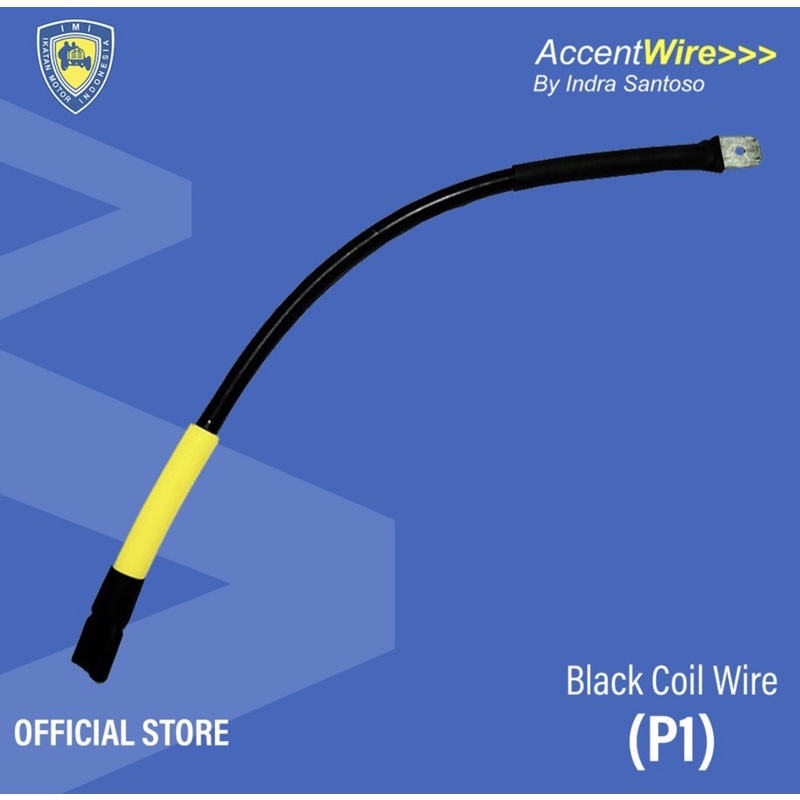 Jual Kabel Grounding Accent Wire Performance Black Coil Wire - Kabel ...