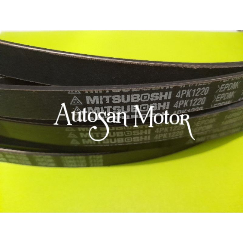 Jual Tali kipas van belt fan belt 4pk1220 Toyota vios gen 2 2007 2008 2009 2010 2011 2012 yaris ...